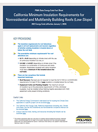 State Energy Code Fact Sheets | PIMA