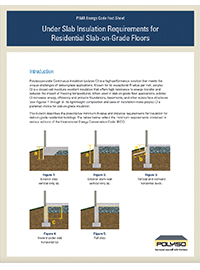Energy Code Fact Sheets: Below-Grade Insulation