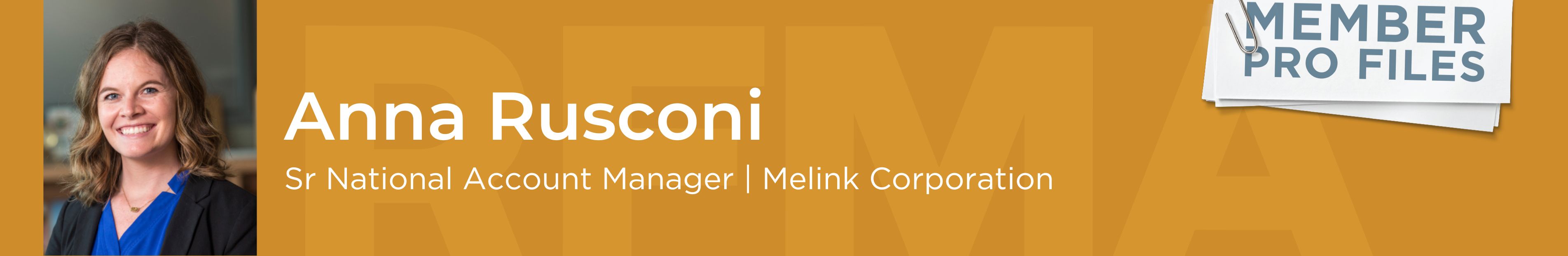 Meet Our Member, Anna Rusconi - Restaurant Facility Management Association