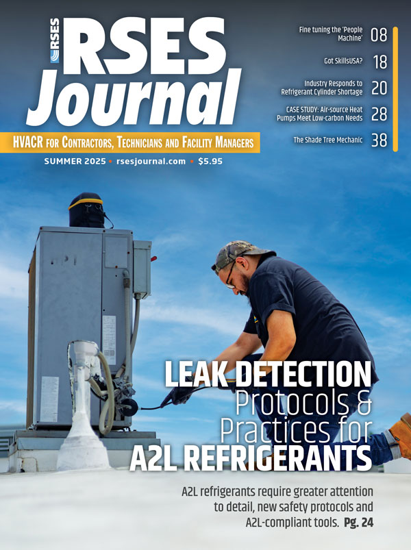 About RSES Journal - Refrigeration Service Engineers Society