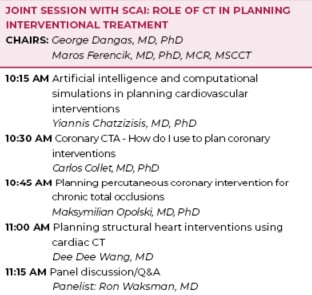 SCCT2024 Program - Society of Cardiovascular Computed Tomography