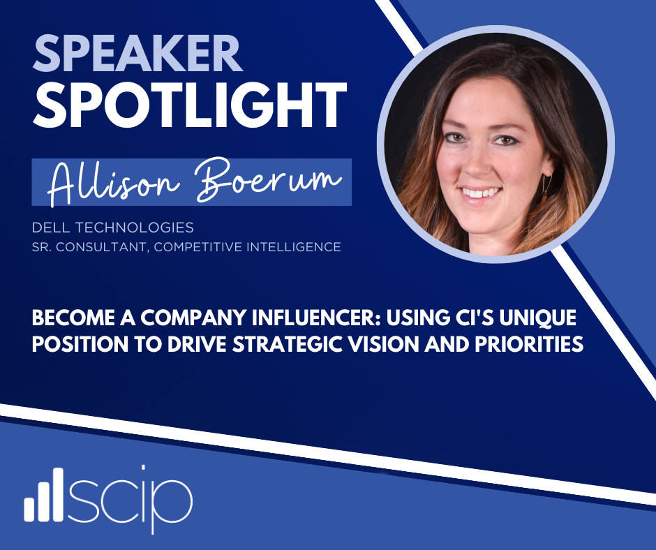 Become a Company Influencer - Strategic Consortium of Intelligence Professionals (SCIP)