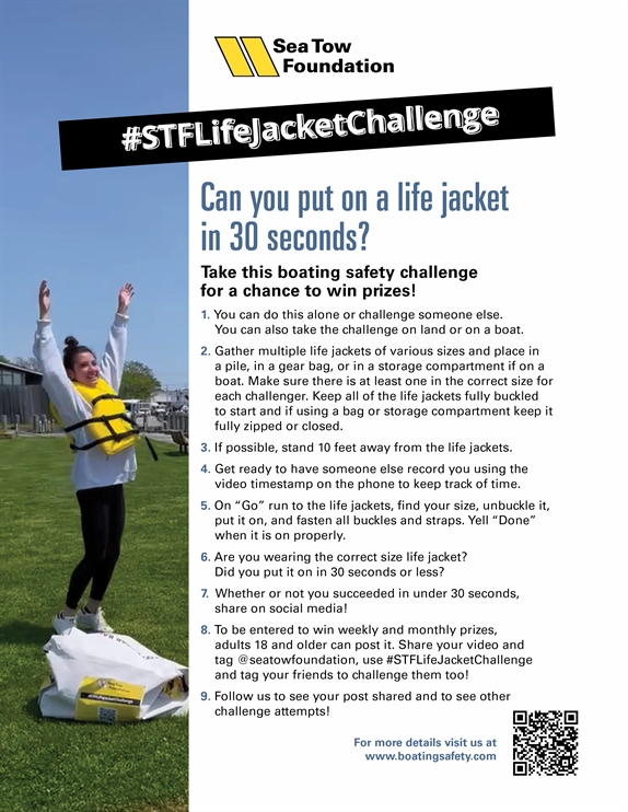 Life Jacket Challenge - Sea Tow Foundation