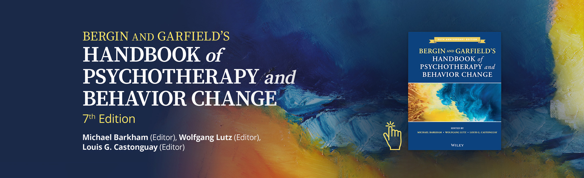 Handbook of Psychotherapy and Behavior Change - Society for ...
