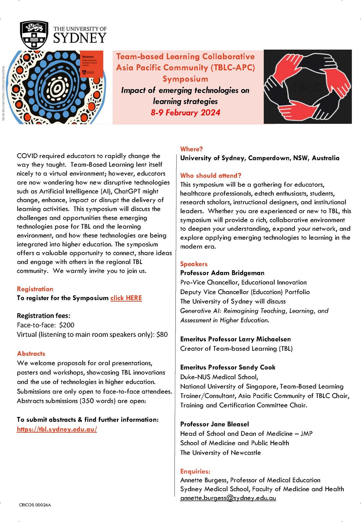 TBLC APC Invites Collaborative Members to 2024 Symposium - Team-Based ...