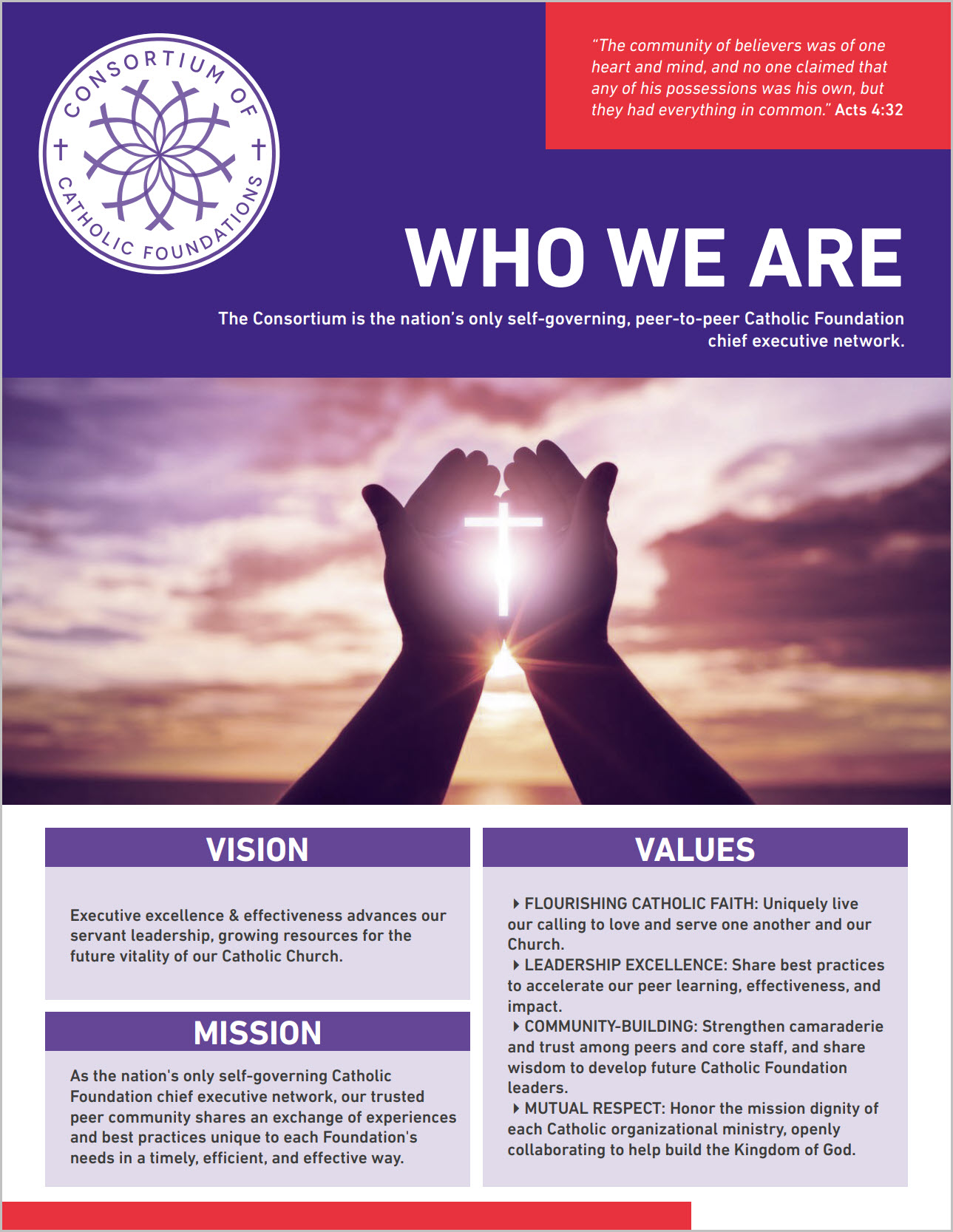 Why Join Us? - The Catholic Foundation for the benefit of the ...