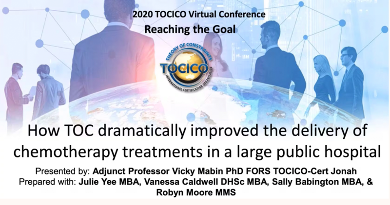 Welcome to the TOCICO TOC in Healthcare