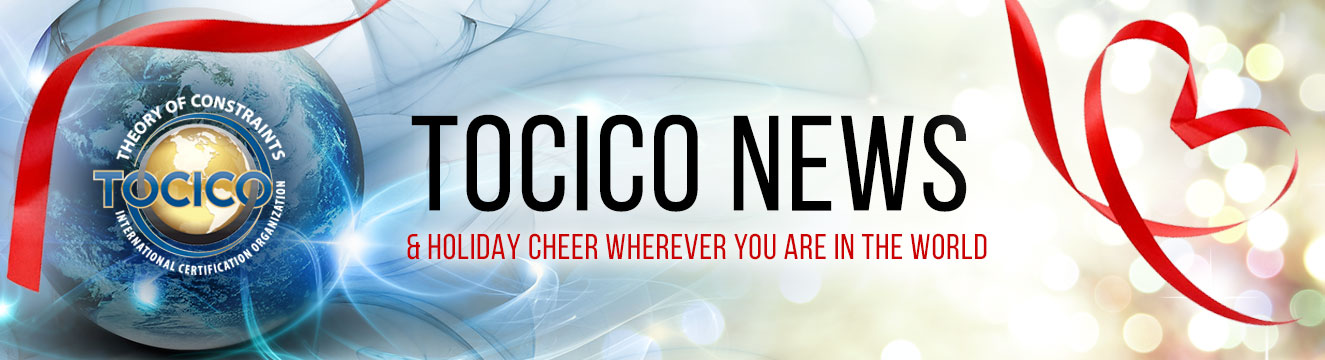 December 2020 TOCICO News - Theory of Constraints International Certification Organization