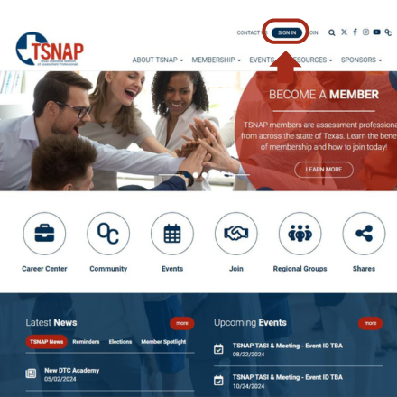 MEMBERSHIP - Texas Statewide Network of Assessment Professionals (TSNAP)