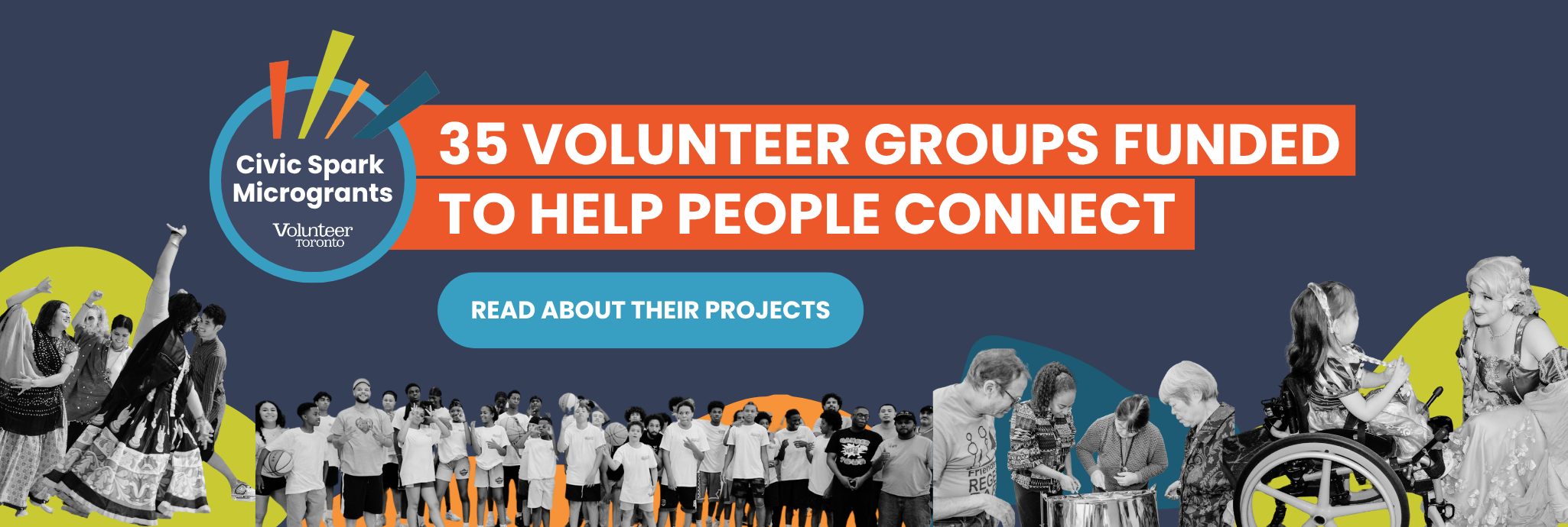 NOW ANNOUNCING: 2026 Civic Spark Microgrant Recipients - Volunteer Toronto