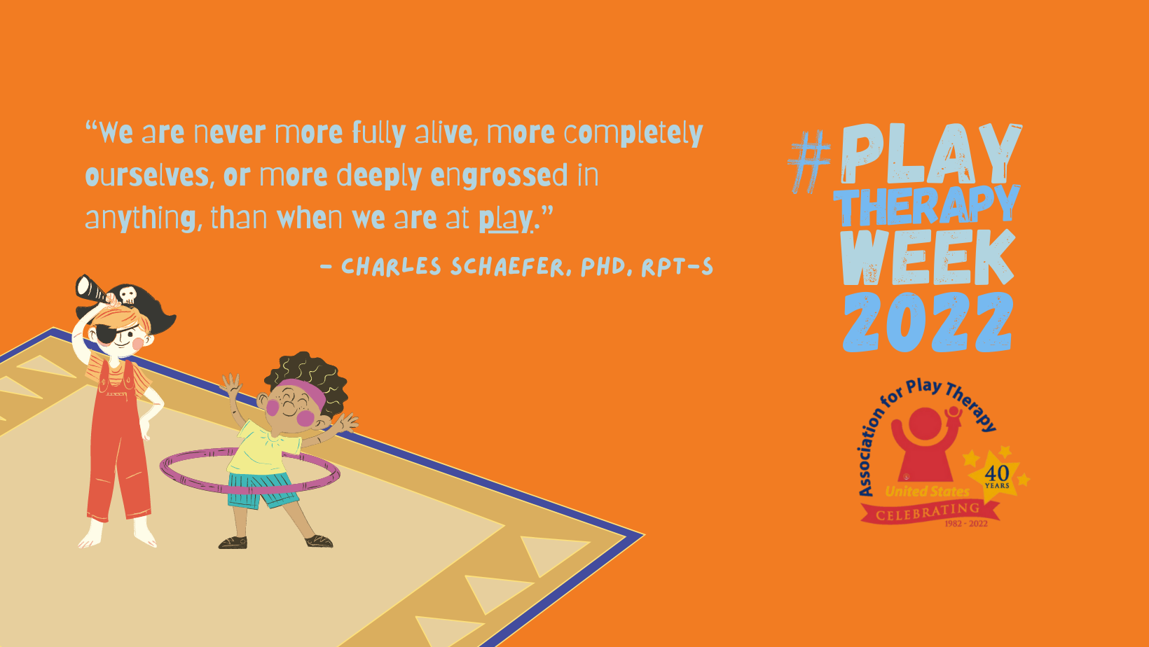 National Play Therapy Week - Association for Play Therapy