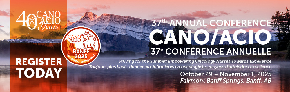 37th Annual Conference - CANO/ACIO