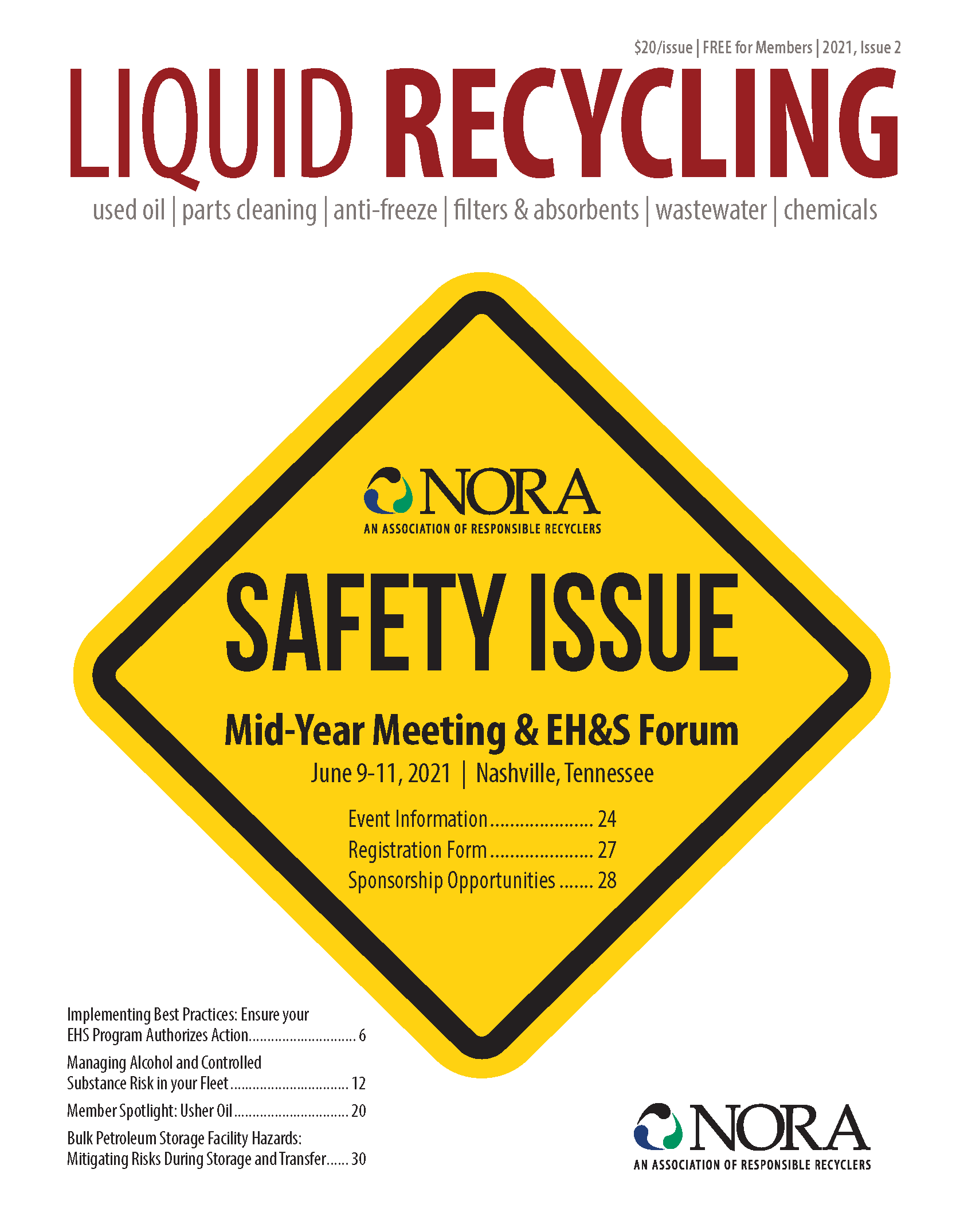 Liquid Recycling Magazine Archive - NORA, An Association of Responsible ...