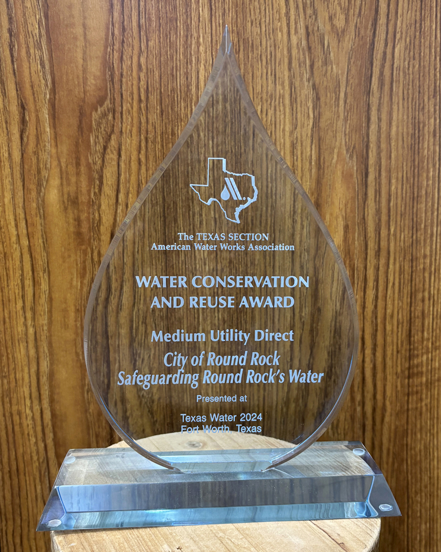 Water Conservation and Reuse Awards Winners - Texas Section AWWA